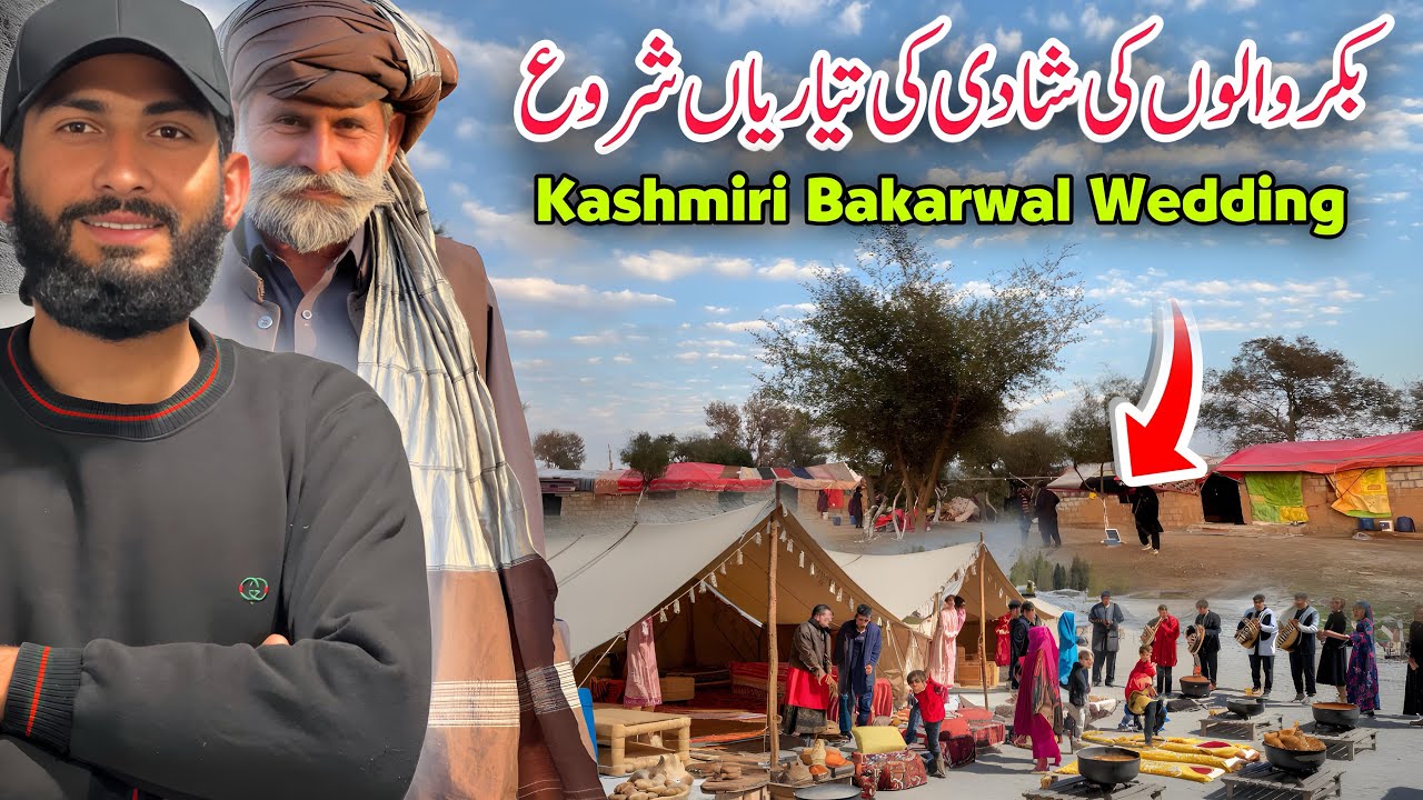 😱 Bakarwal Wedding Preparations Begin! Unseen Kashmiri Traditions ...