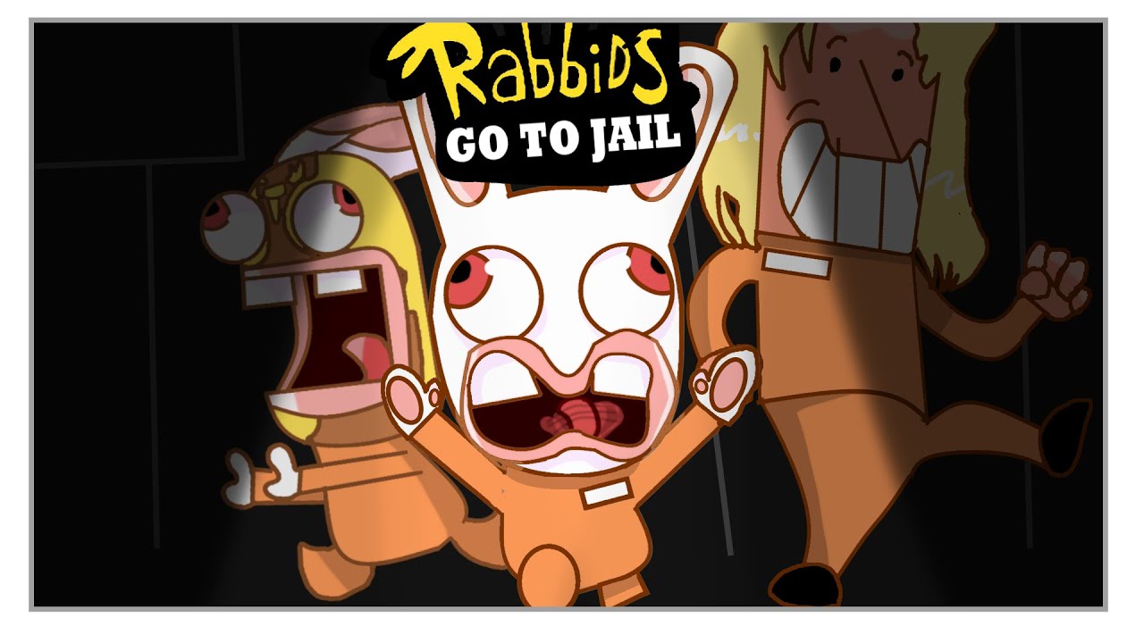 Raving Rabbids Crazy Adventures S2 E3 - Rabbids Go To Jail - YouTube