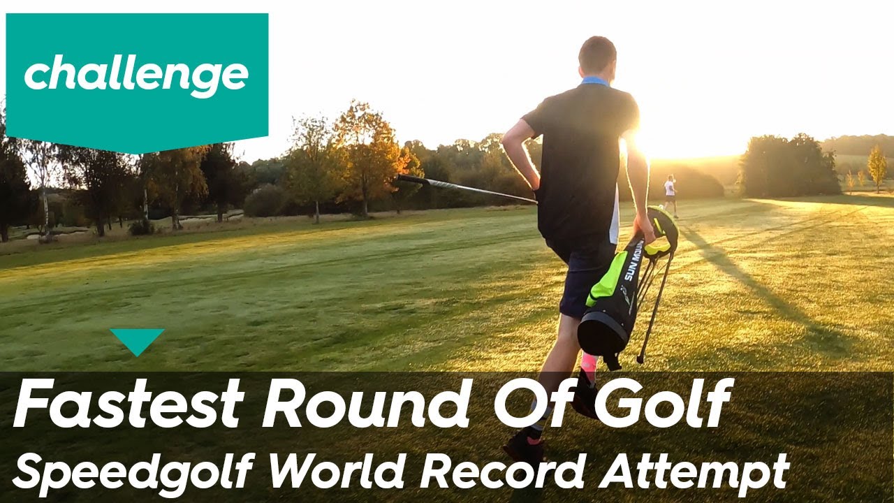 Fastest Round Of Golf - World Record Attempt at The Springs GC - YouTube
