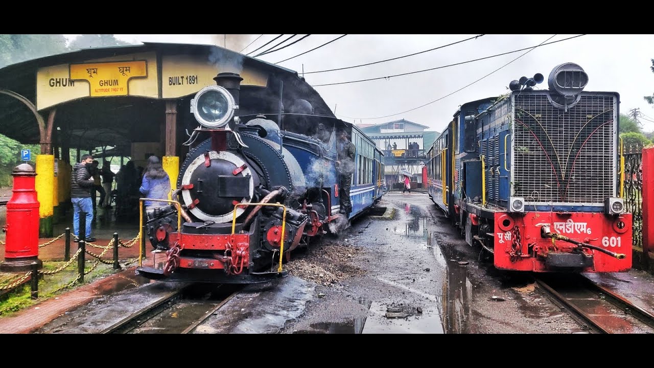 Darjeeling Steam Heritage Train | Joyride To Ghum, India's Highest ...
