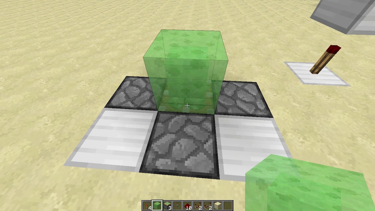 Minecraft double slime launcher - YouTube