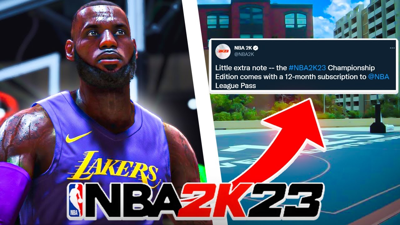 FIRST NBA2K23 GAMEPLAY TRAILER 😱 FREE NBA LEAGUE PASS! NEW RELEASE DATE ...