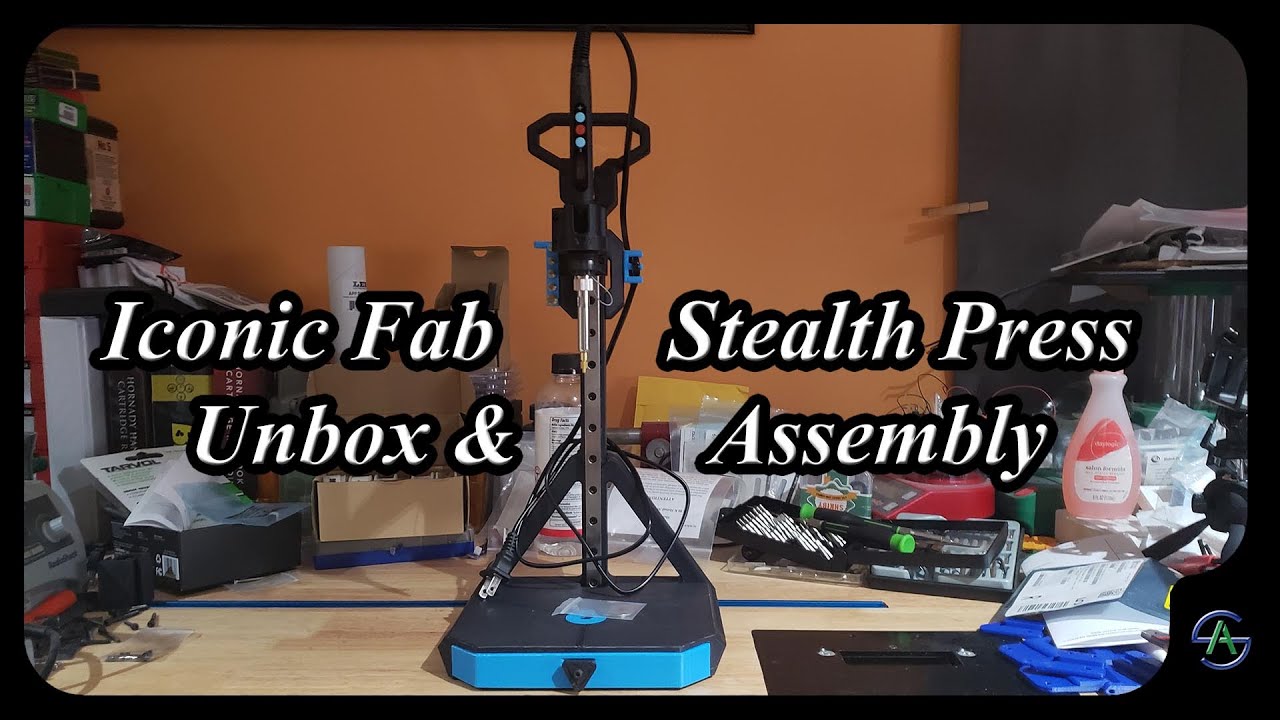 Iconic Fab Stealth Press Unbox & Assembly - YouTube