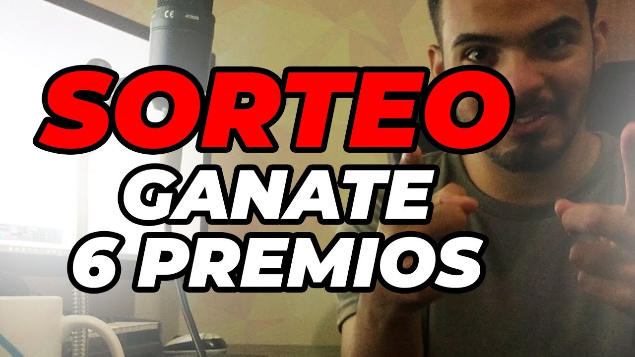 ¡SORTEO! - GANATE 6 PREMIOS GRATIS - YouTube