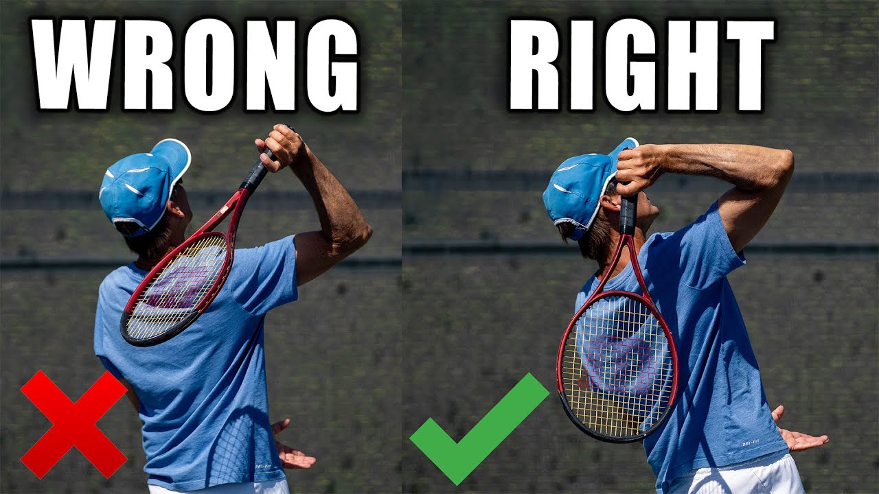 How To IMPROVE Your Racket Drop Right Away! | Tennis Serve Lesson - YouTube