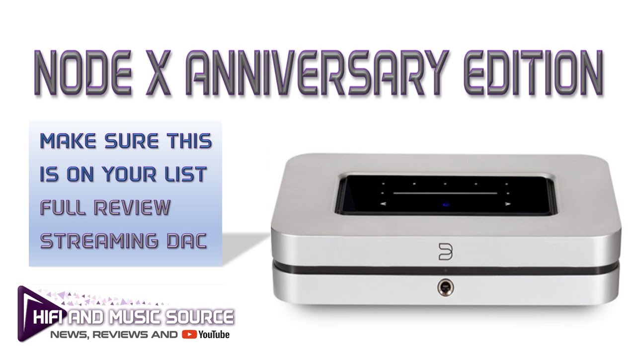 FULL REVIEW - Node X Anniversary Edition Streaming DAC - What's NEW? - YouTube