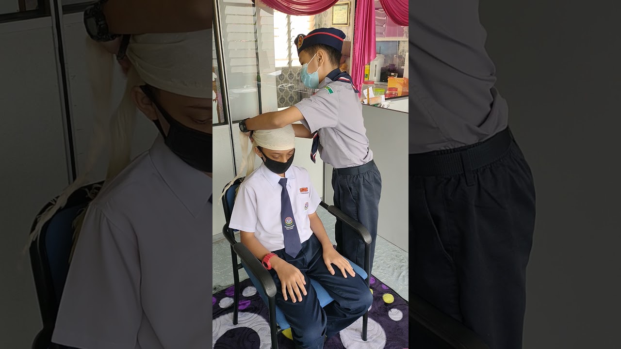 CARA MEMBUAT BALUTAN ANDUH KEPALA - YouTube