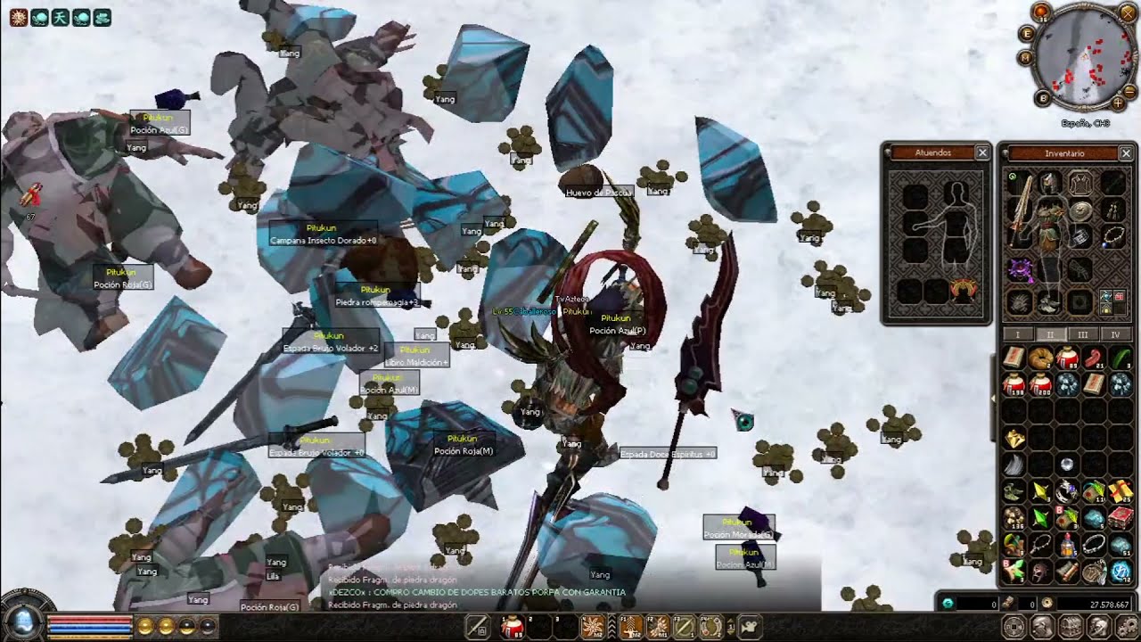 METIN2.ES-ESPAÑA/ PJ LVL 55 MULTIFUNCIONAL -MONTAÑA SOHAN CAPITULO 1 ...