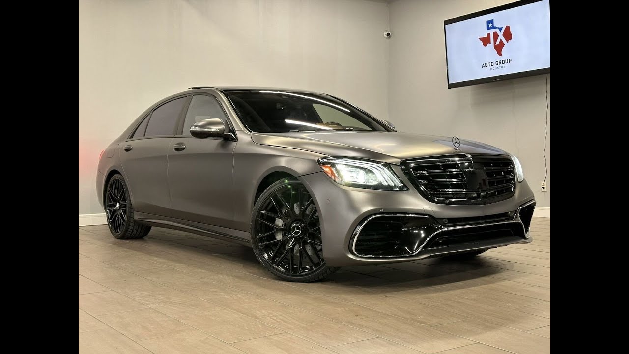 2019 Mercedes Benz S560 4MATIC AWD S63 Clone 4.0L Twin Turbo V8 Custom ...