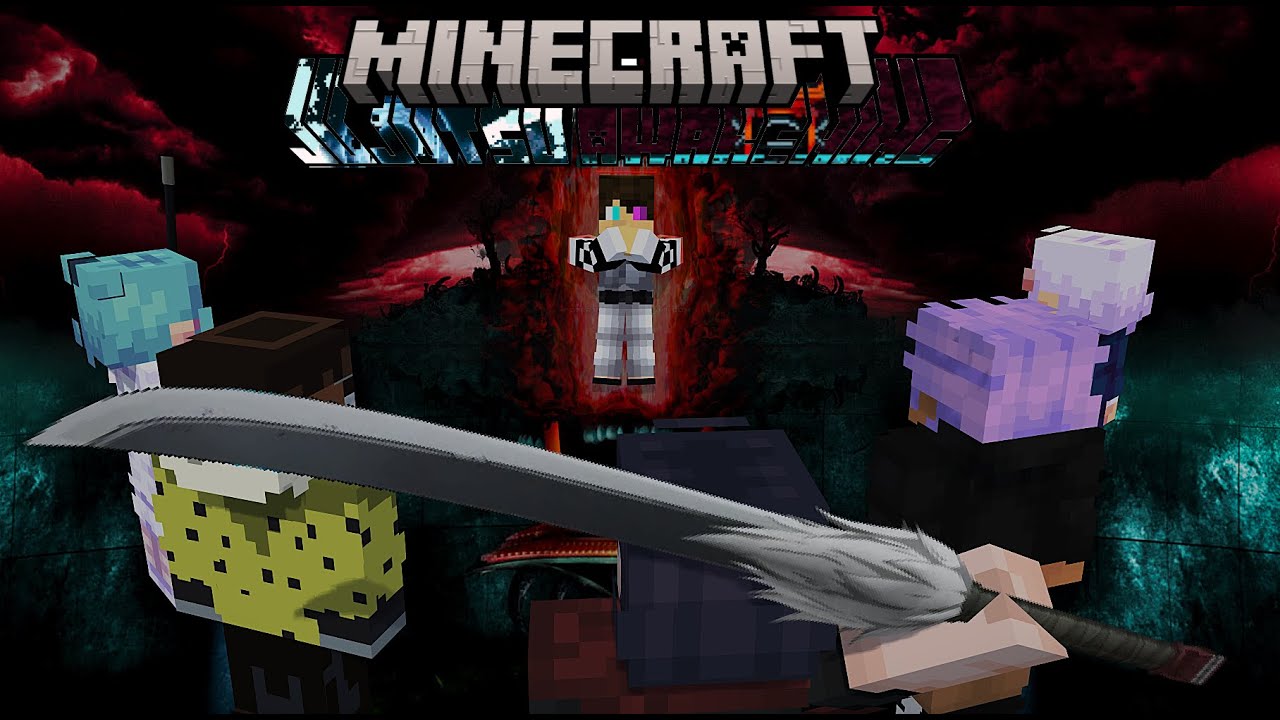 SUKUNA VS EVERYONE | Minecraft Jujutsu Awakening Addon - YouTube