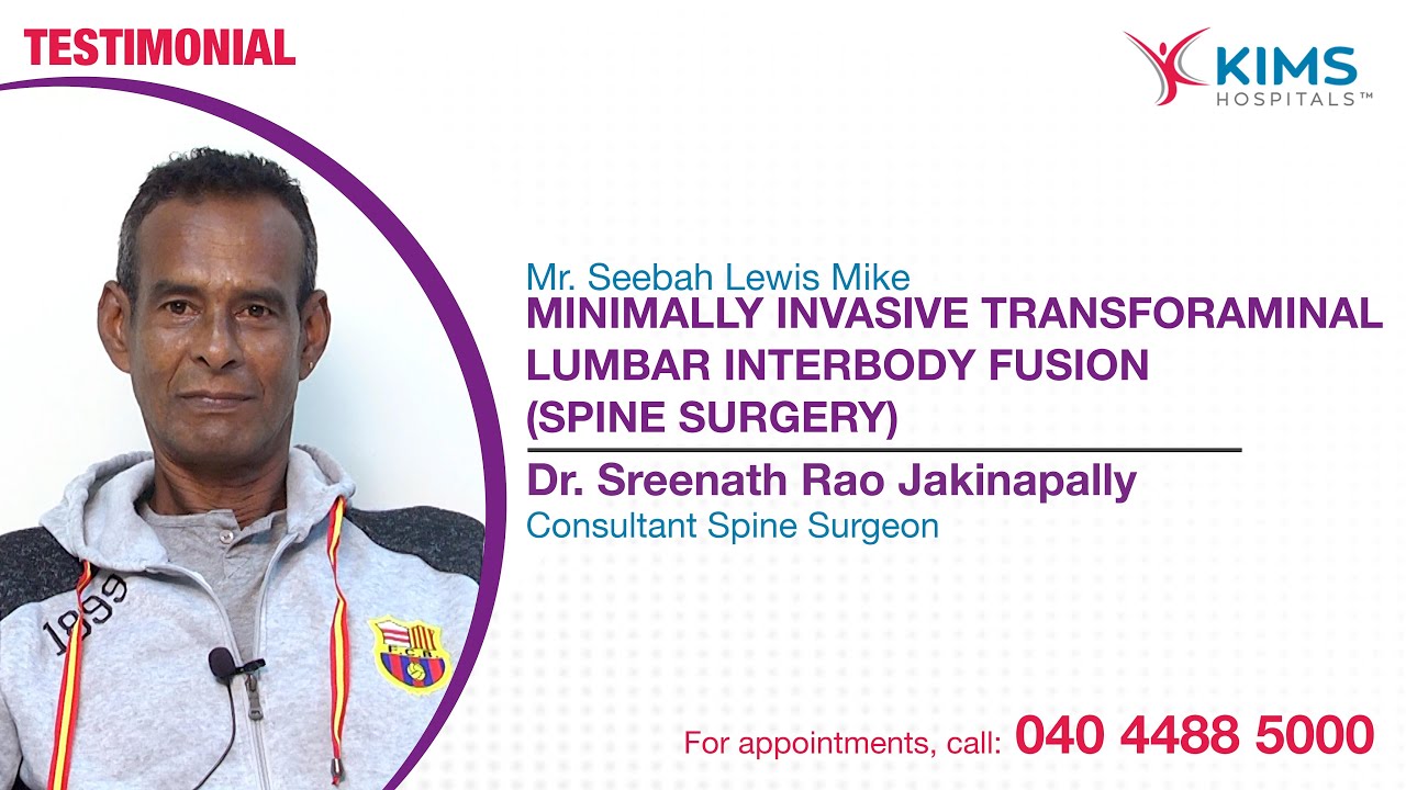 Minimally Invasive Transforaminal Lumbar Interbody Fusion - (Spine ...