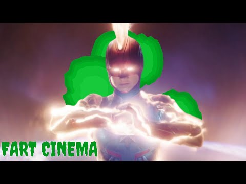 Captain Marvel threatens Ronan with farts