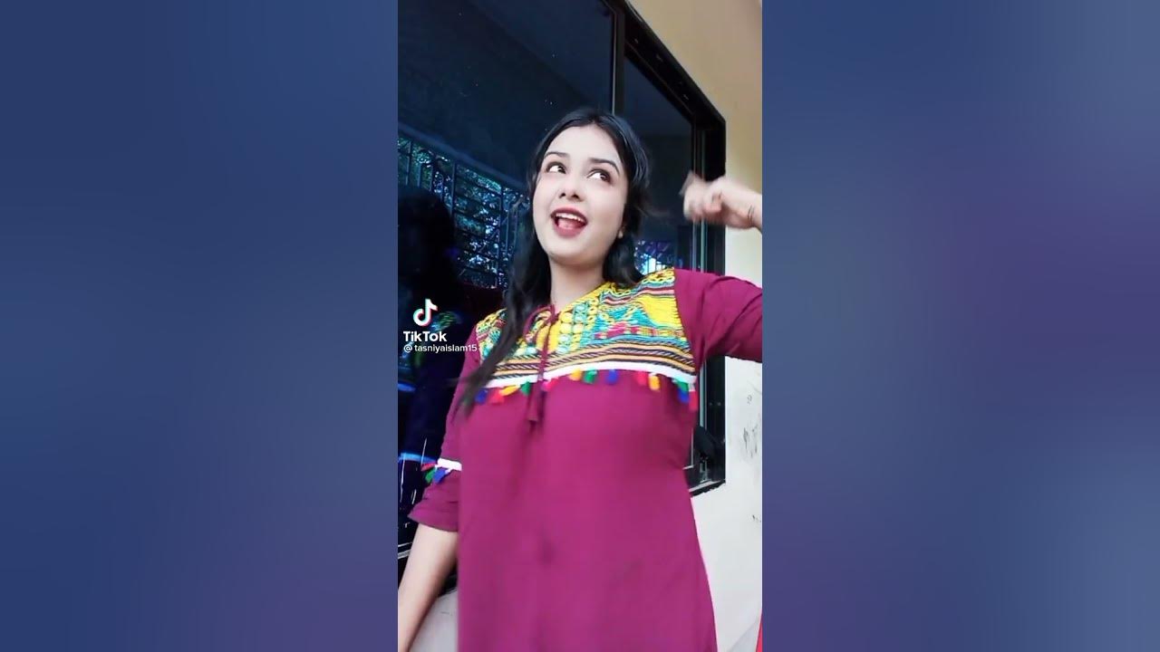 Bangladeshi Hot Tiktok girl Tasniya Islam hot Boobs Bouncing without bra #braless - YouTube