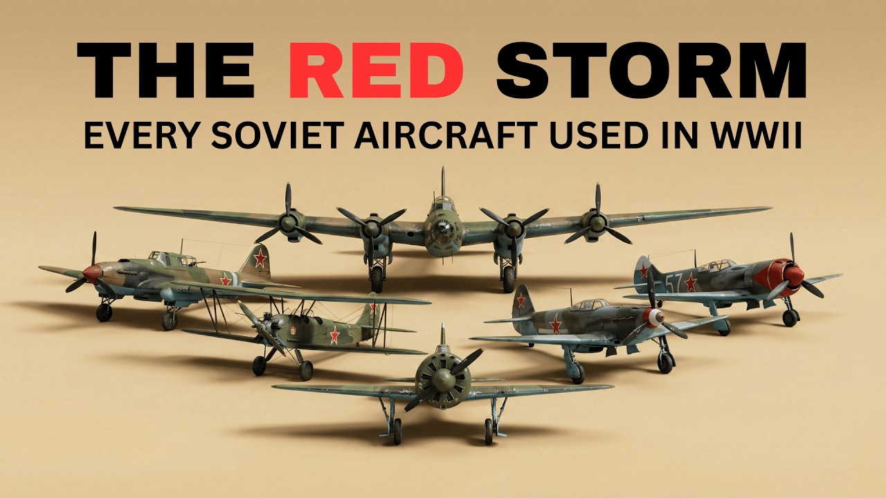 Every Soviet Union (USSR) Aircraft Used in WWII - YouTube