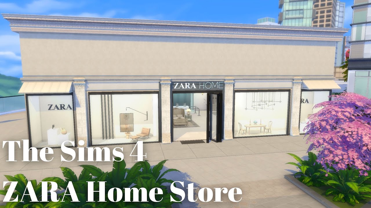 The Sims 4 - Zara Home ⎪NunuSims 4 💎 - YouTube