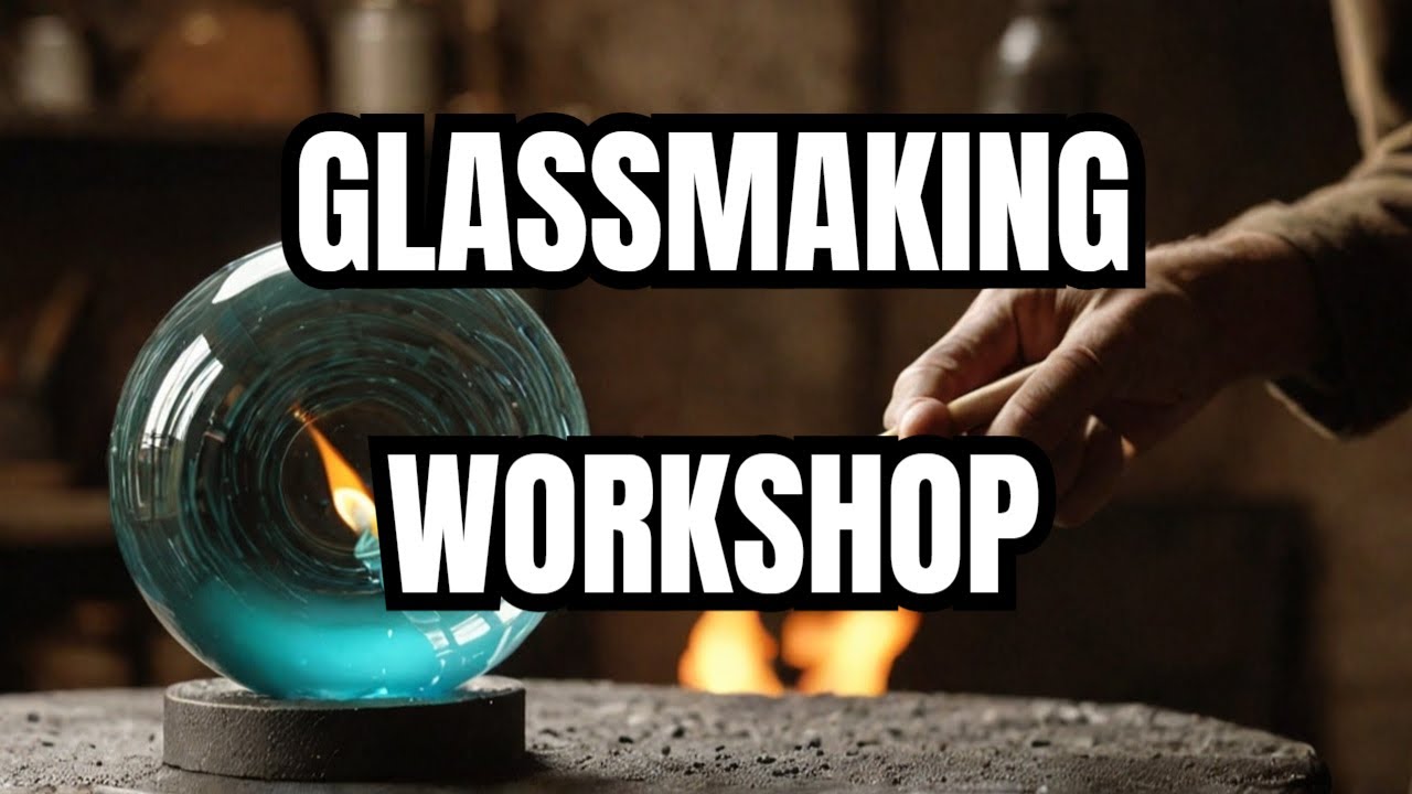 Glassmaking | Glass Demonstration Workshop | Glass Making Furnace - YouTube