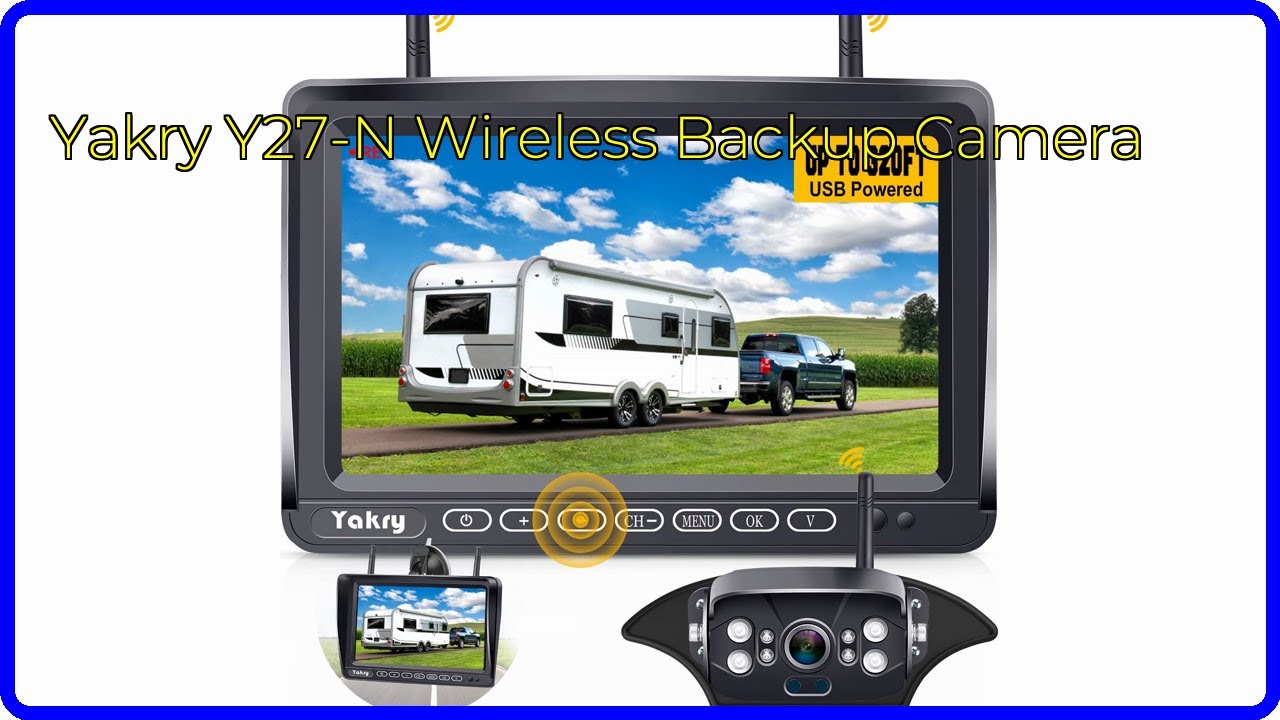 REVIEW (2025): Yakry Y27-N Wireless Backup Camera. ESSENTIAL details ...