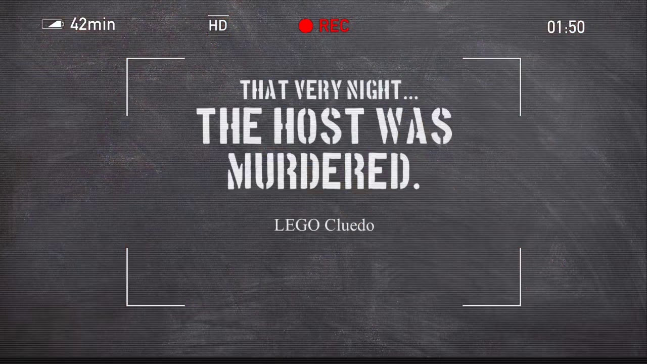 Lego Cluedo by Caleb Tennant - YouTube