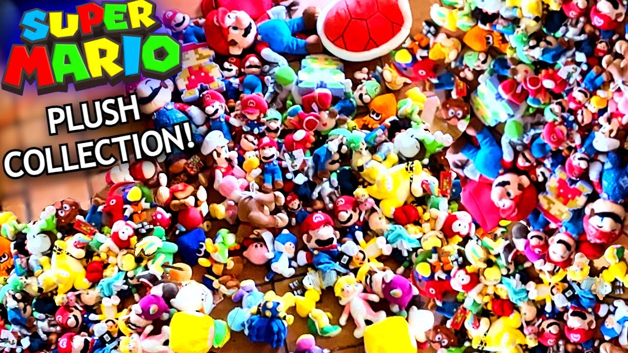 My Mario Plush Collection! - YouTube