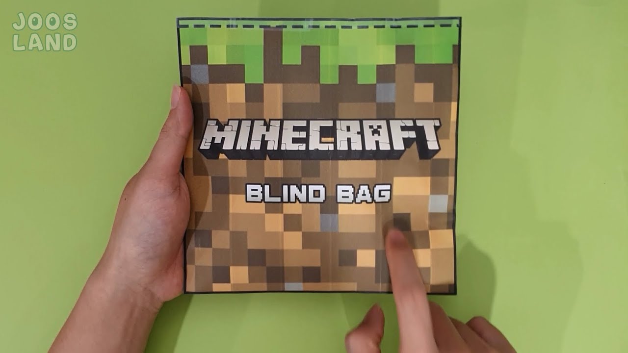 Paper diy ️ Minecraft blind bag unboxing 2! - YouTube