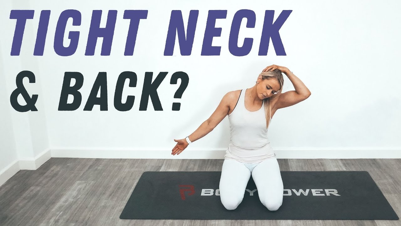 Exercises for a Tight Back & Neck - YouTube