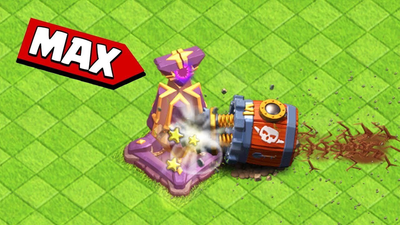 Level 2 Monolith Vs All Max Troops, Super Troops + Heroes | Clash of ...