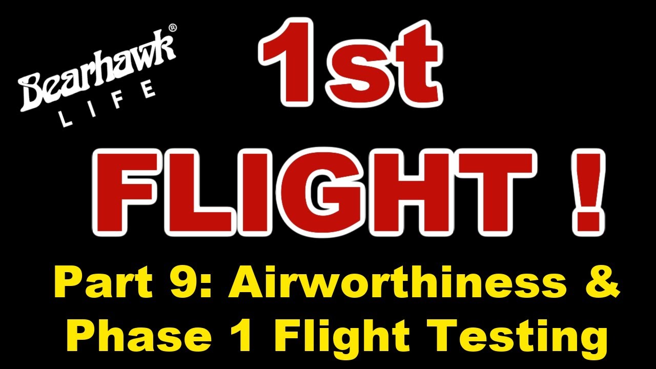 BEARHAWK LIFE ~ FIRST FLIGHT - YouTube