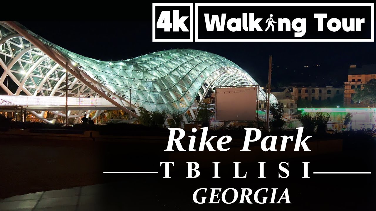Rike Park, Tbilisi, Georgia Walking Tour (4K UHD 60fps) - YouTube