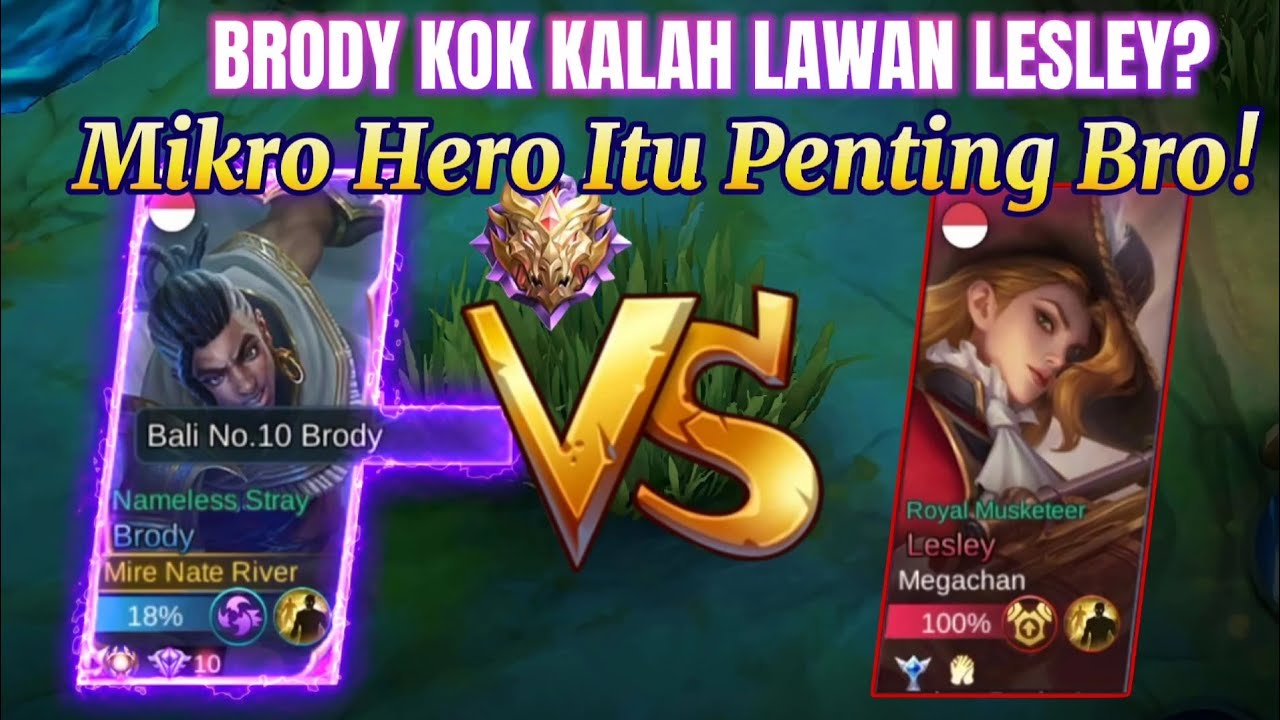 Brody Kok Kalah Lawan Lesley? Begini Cara Nater River Mengcounternya ...