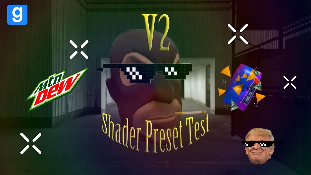 Gmod Realism - Shader Preset Test V2 - YouTube
