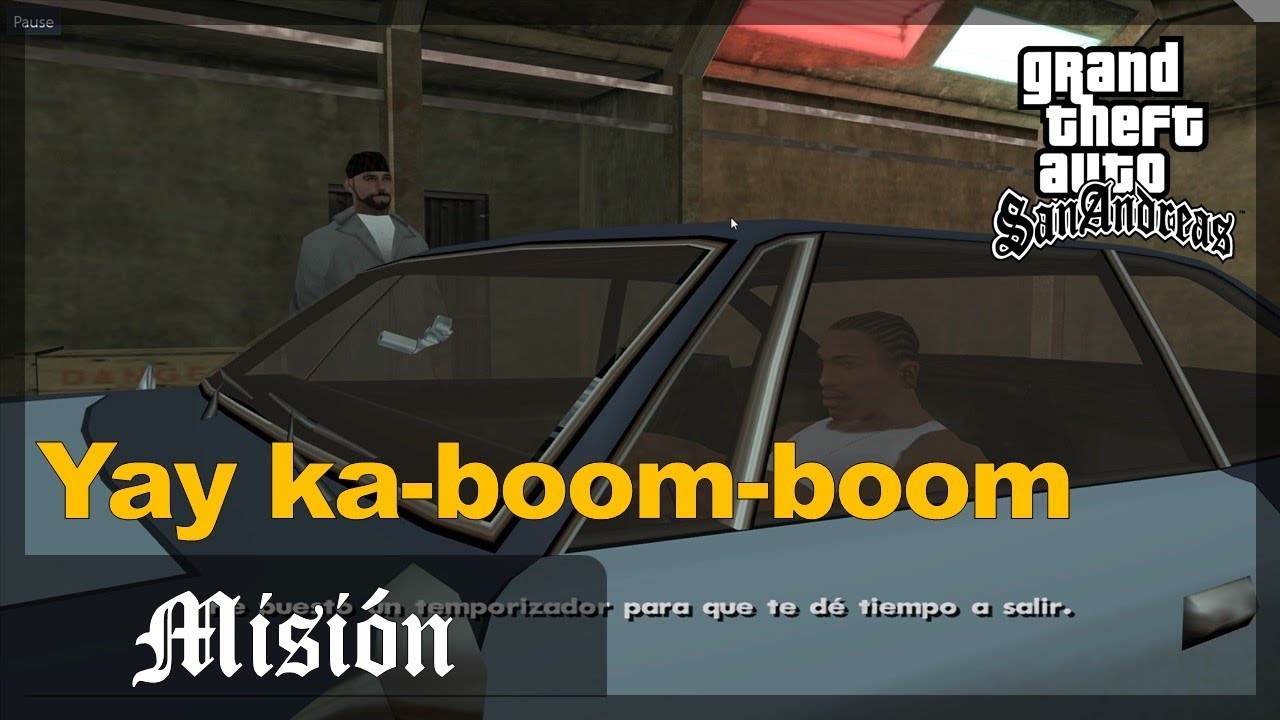 GTA San andreas misión#59 (Yay ka-boom-boom) [PC] - YouTube