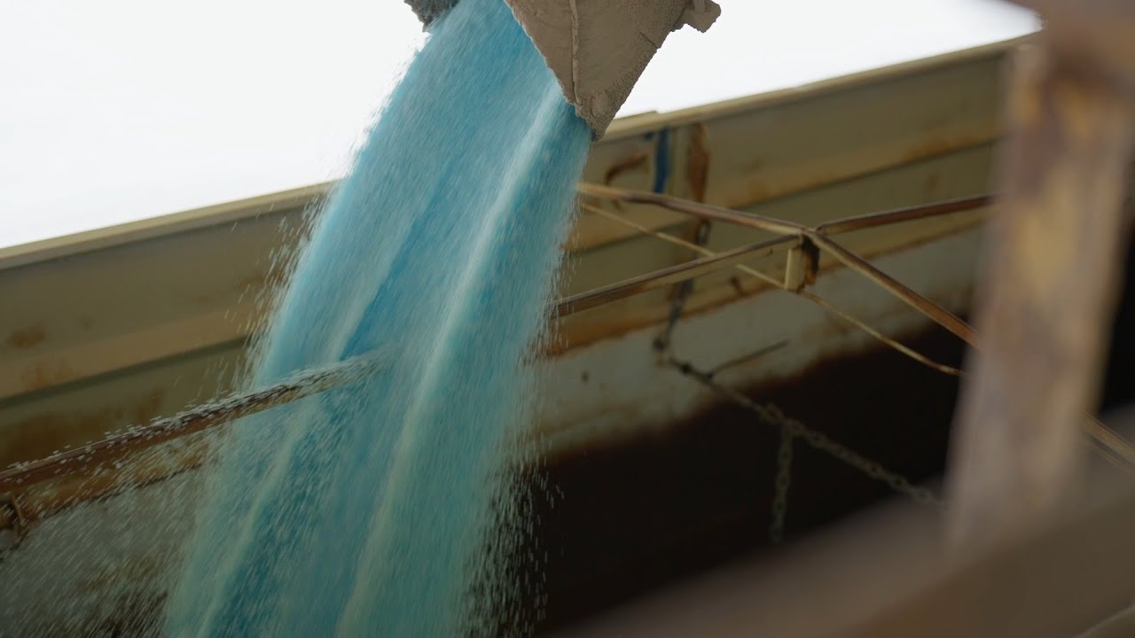CSBP Fertilisers Urea Sustain - Geraldton coating system - YouTube