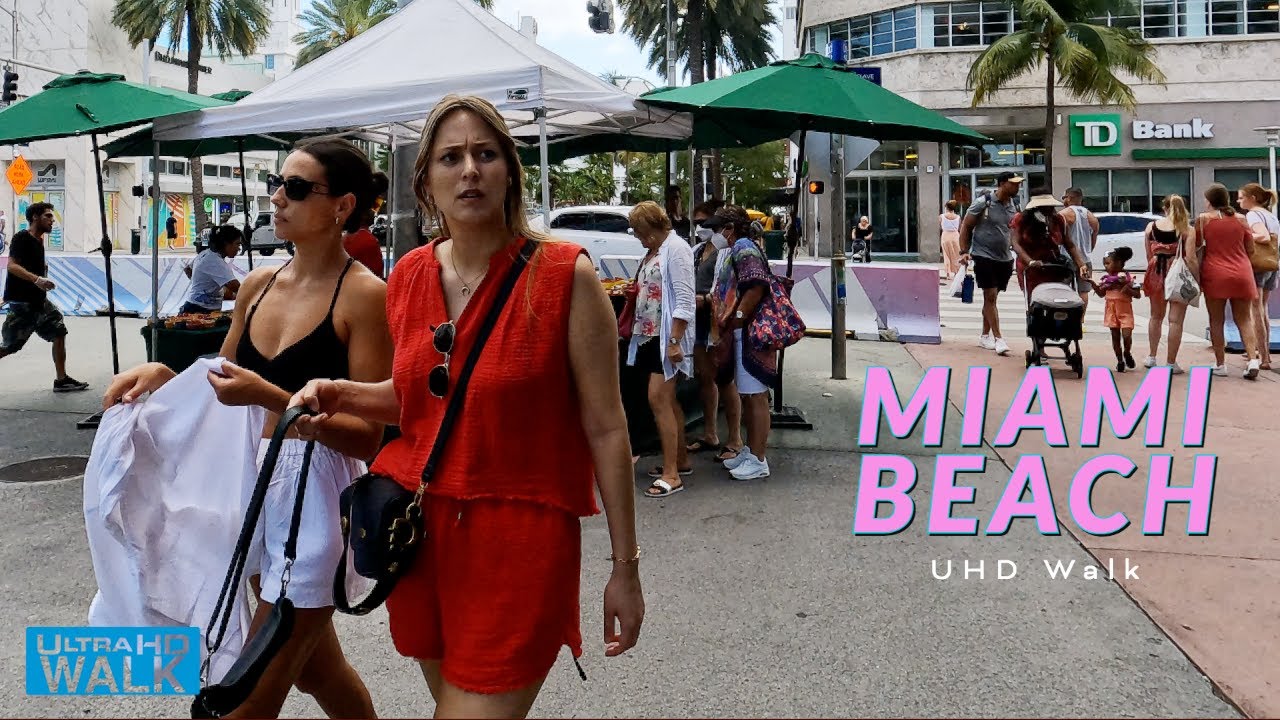 Miami Beach Walk 4k 🇺🇸 Walking tour of Miami Beach, Florida USA - YouTube