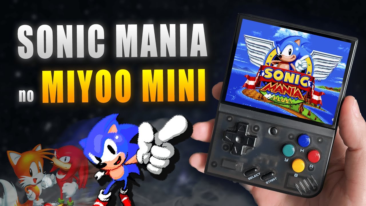 Instale AGORA!! Sonic Mania rodando no Miyoo Mini Plus 😱 - YouTube