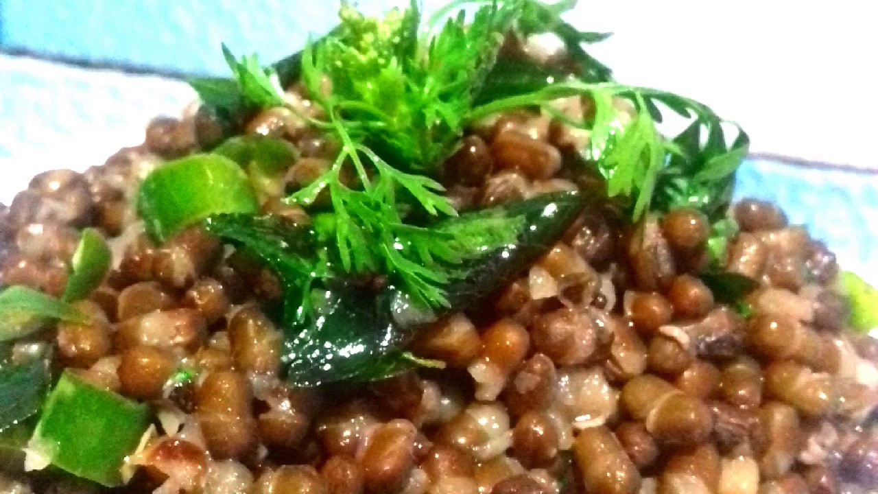 Black split Urad dal fry || Black Urad Dal Fry Recipe|| Boiled Black ...