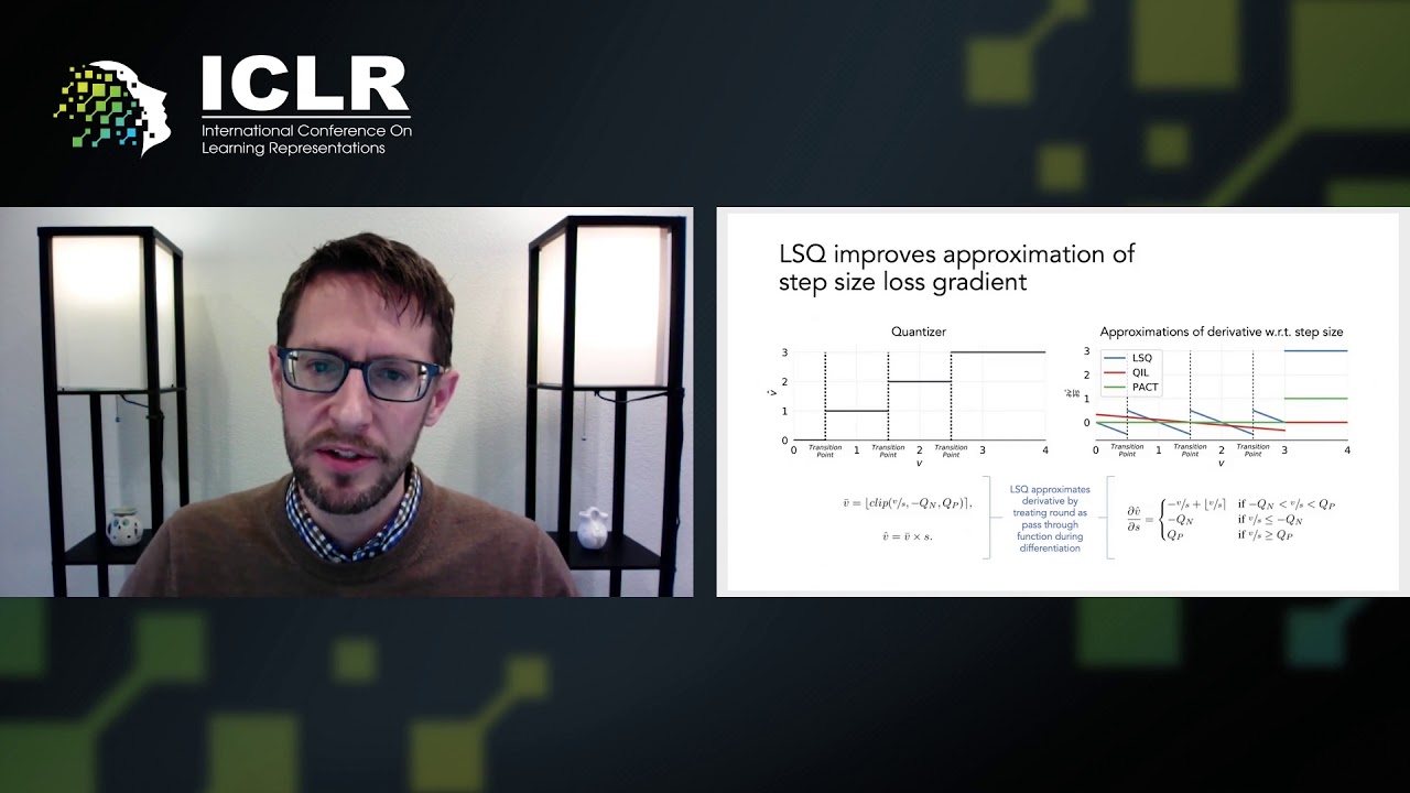 ICLR Paper: Learn Step Size Quantization - YouTube