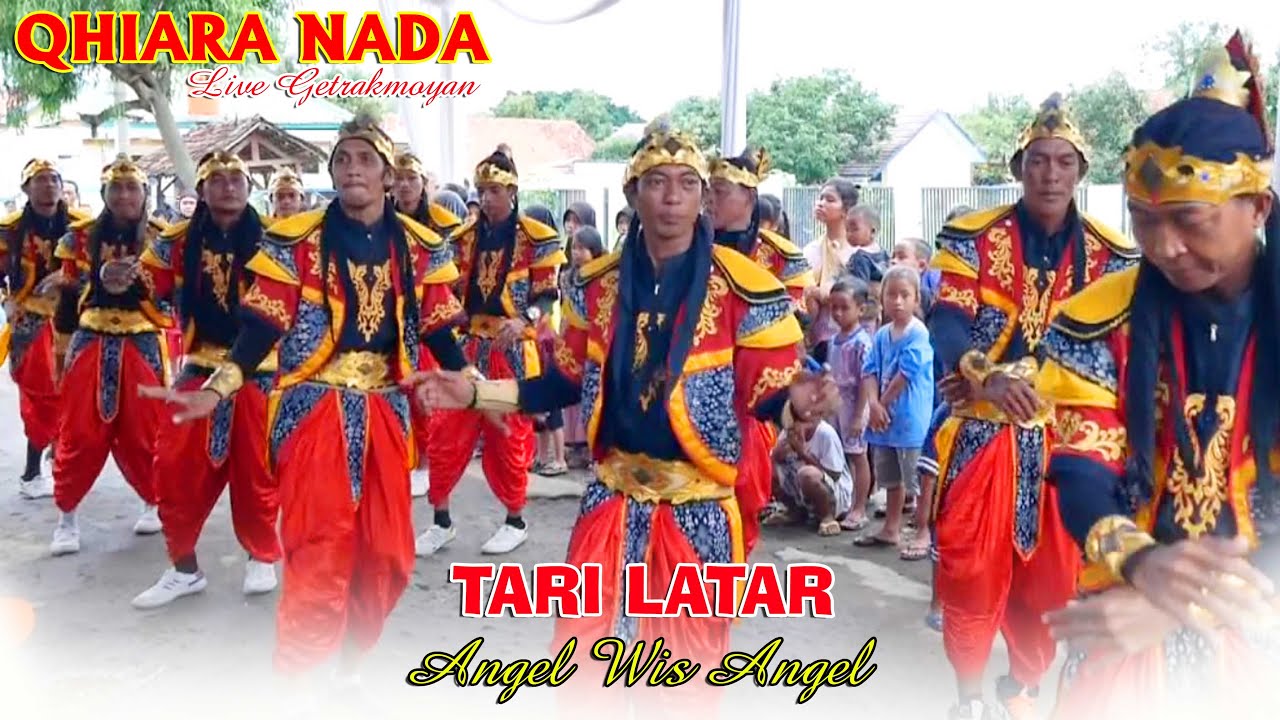 ANGEL WIS ANGEL ( Tari Latar ) - burok QHIARA NADA Live Getrakmoyan ...