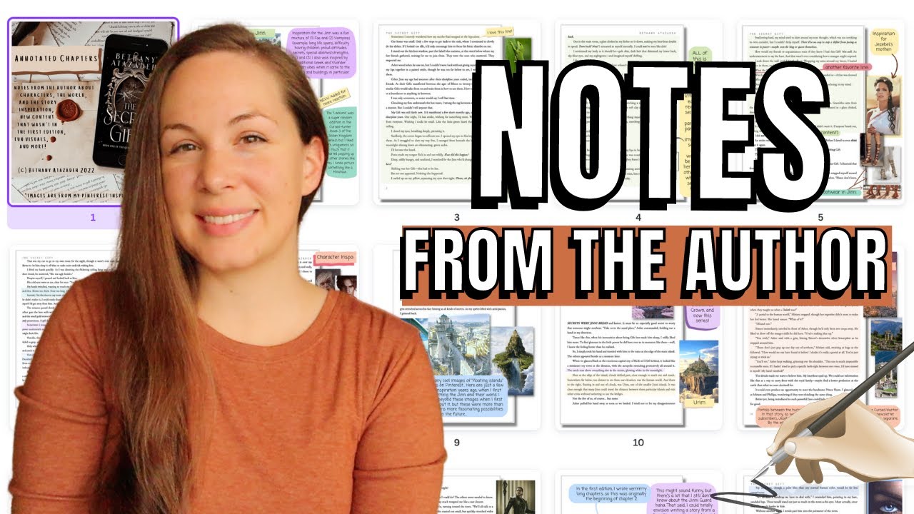 Attract more readers with "annotated" chapters (aka notes from the ...