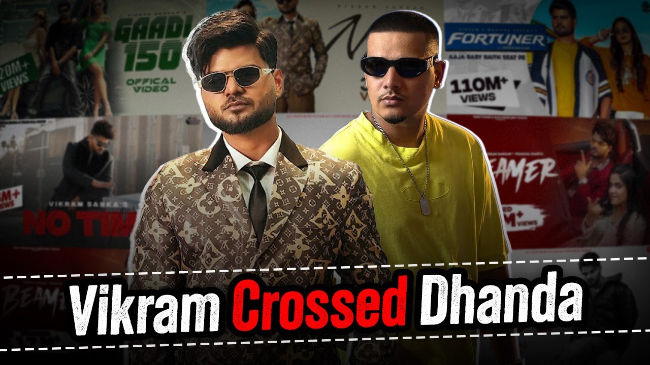 Vikram Sarkar Crosses Dhanda Nyoliwala on Spotify | Naam Chale, Gaadi 150 Fame - YouTube