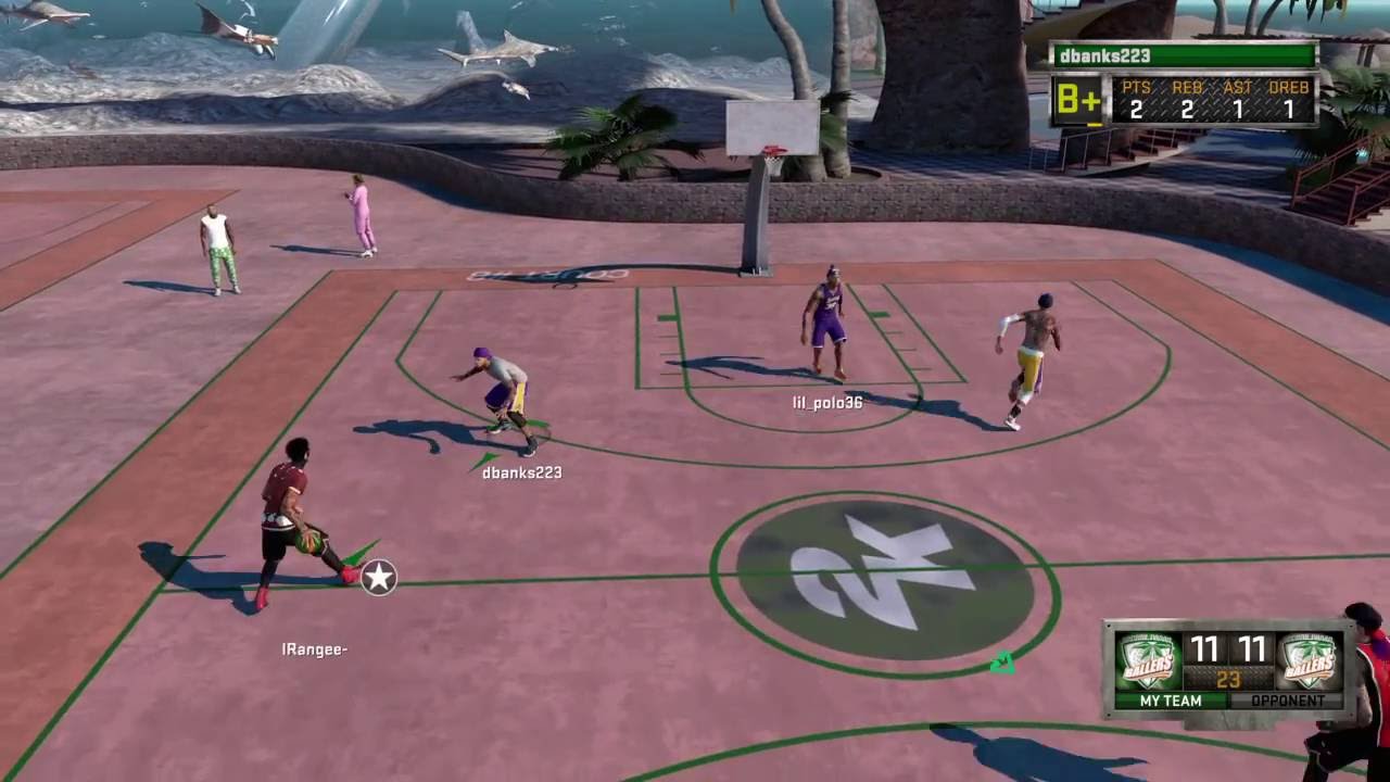 NBA 2K16_my park gameplay - YouTube