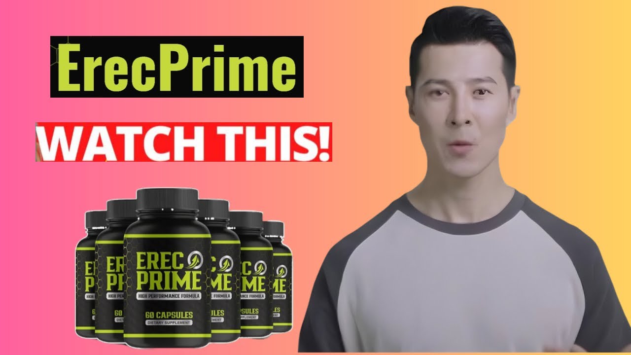 ErecPrime's Guide to Male Health, ED, and Testosterone Boost 👉 Unlock ...