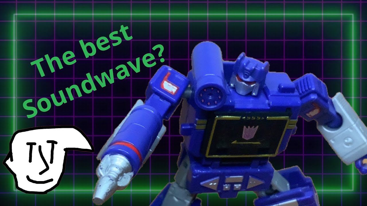 The best soundwave? (Wfc kingdom core class soundwave Wheeljack review ...