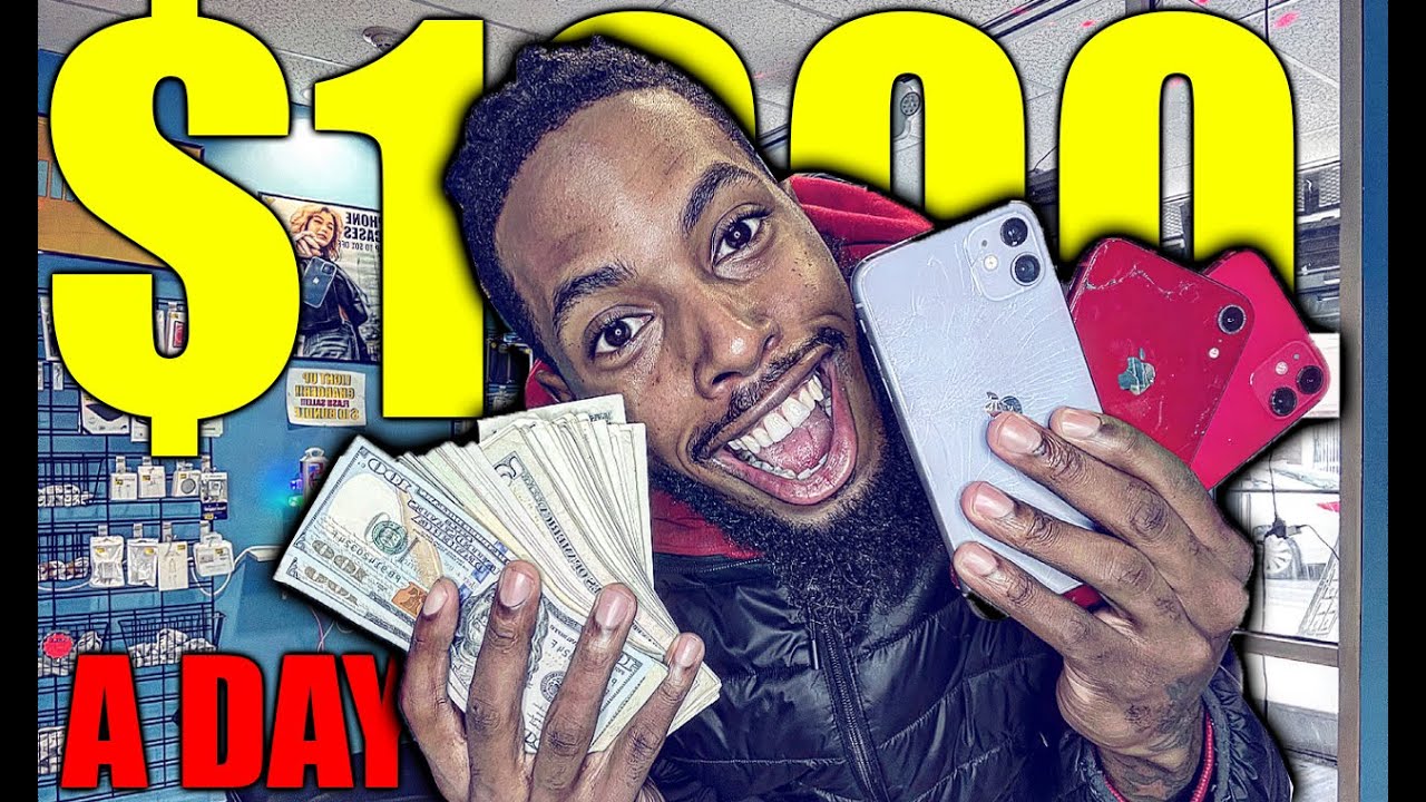 How To Make Over $1k a Day Simply, Every Day! Phone Flipping - YouTube