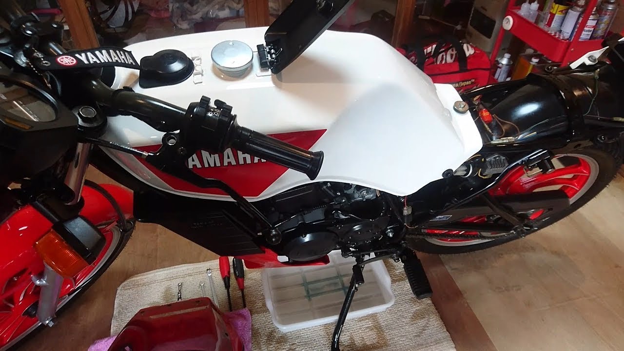 YAMAHA RZ50 1985年式。コレクション 4K - YouTube