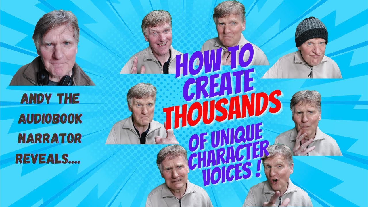 How to Create Thousands of Unique Character Voices for Audiobooks ...
