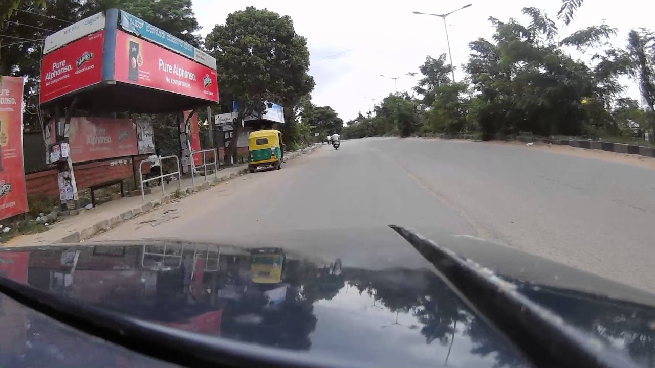 Ejipura Signal to Domlur, Bangalore - YouTube