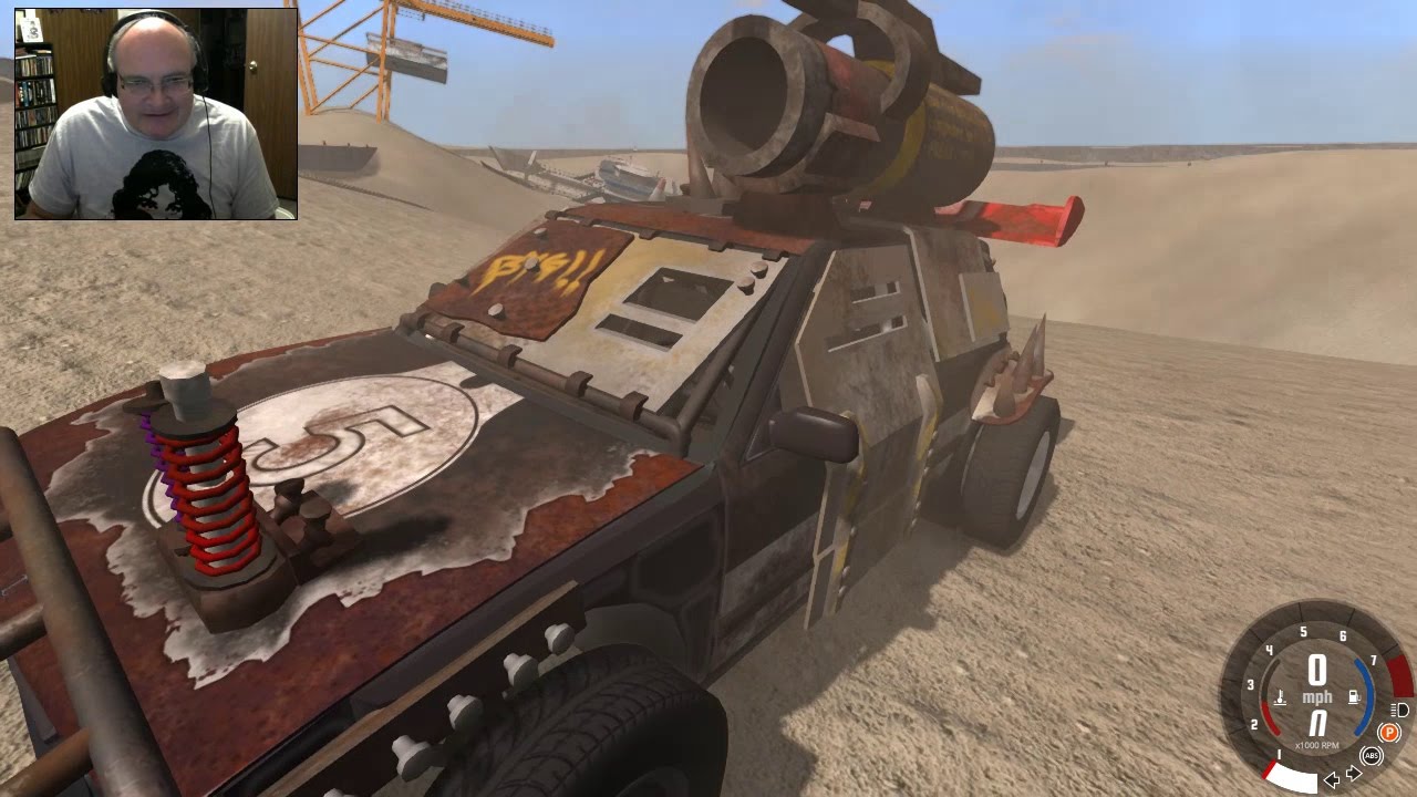 MAD MAX DESERTED - BeamNG Drive Gameplay - YouTube