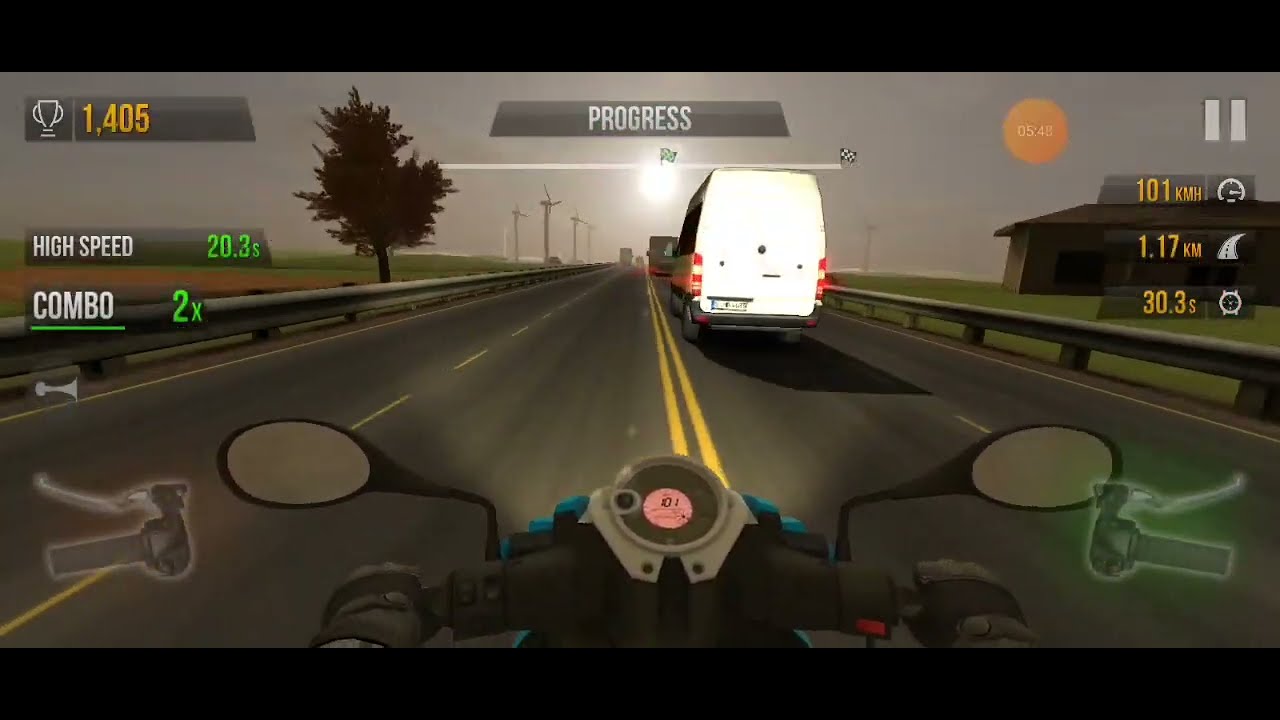 traffic rider level 6 complete | motor bike racing game |New TRON BIKE ...