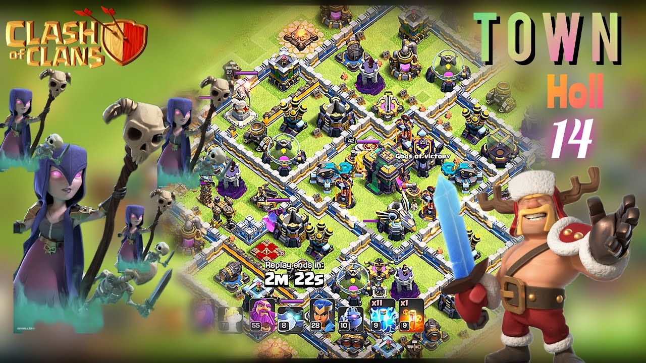Low base th14 layout attack strategy / th14 town hall attack || Easy 3 ...