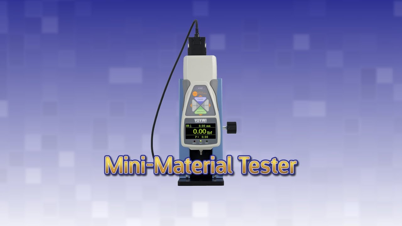 Mini Material Tester - YouTube